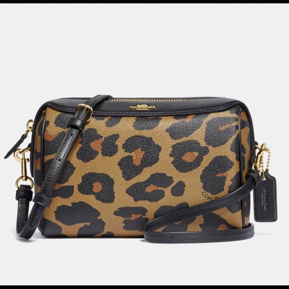Coach | Bags | Nwt Coach Bennett Wleopard Print One Left | Poshmark
